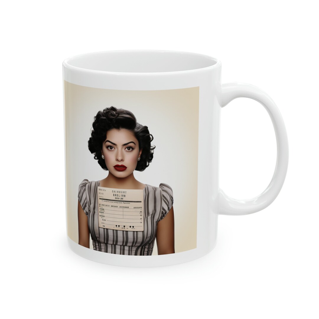 Police Mugshots Portrait Designs for Mugs. 1950's - 1960's Rosario - Etsy