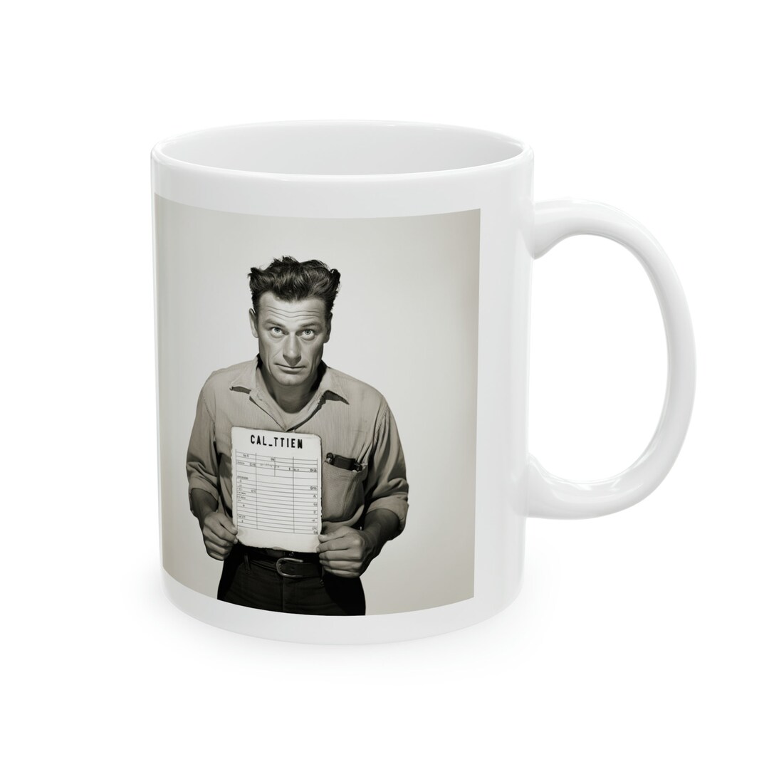 Police Mugshots Designs for Mugs. 1950's - 1960's Max - Etsy