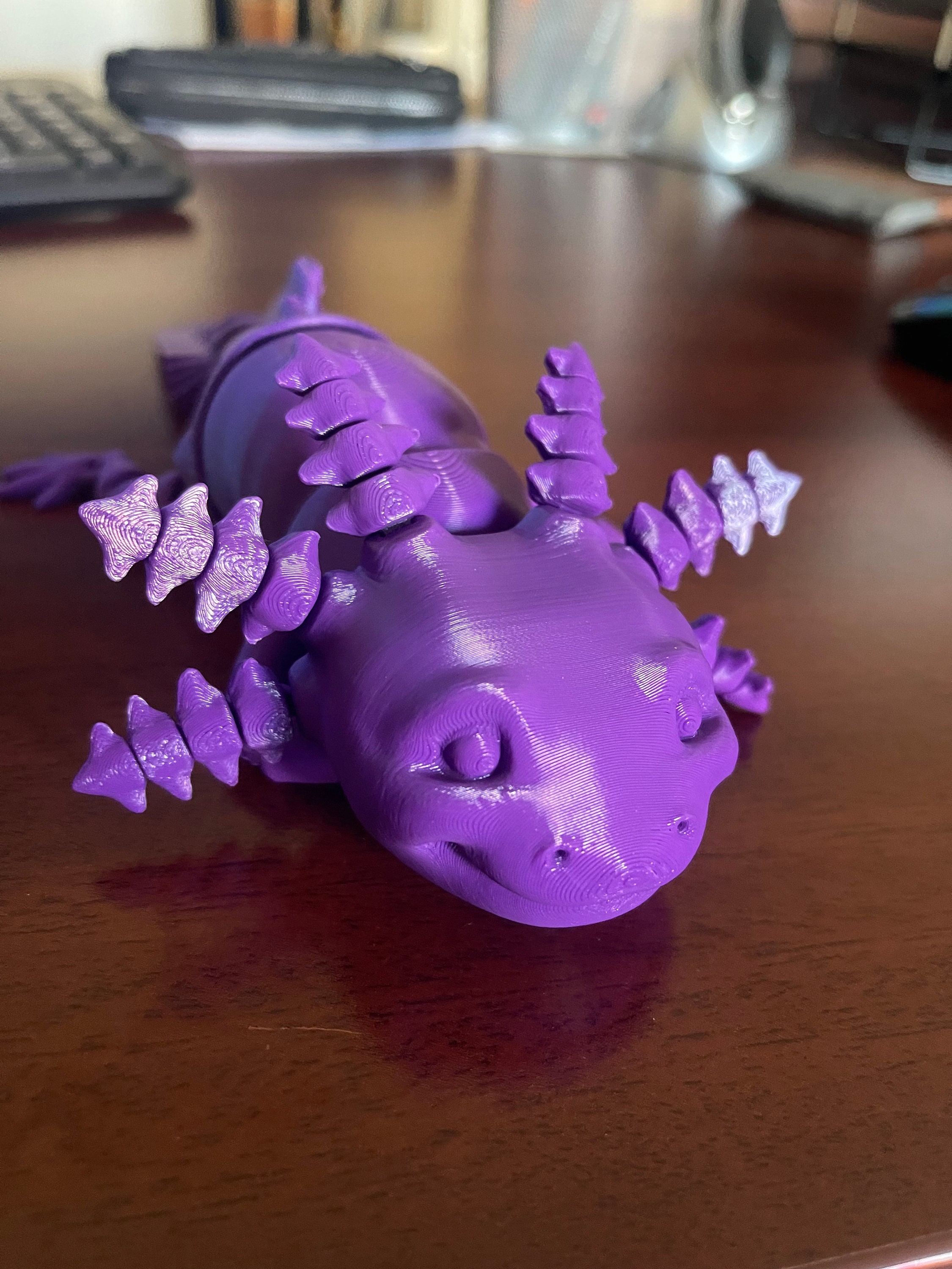 Articulated Axolotl - Etsy