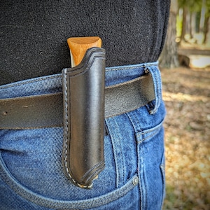 Leather Sheath for Opinel No7 - No12, Handmade, Opinel Cover - Etsy