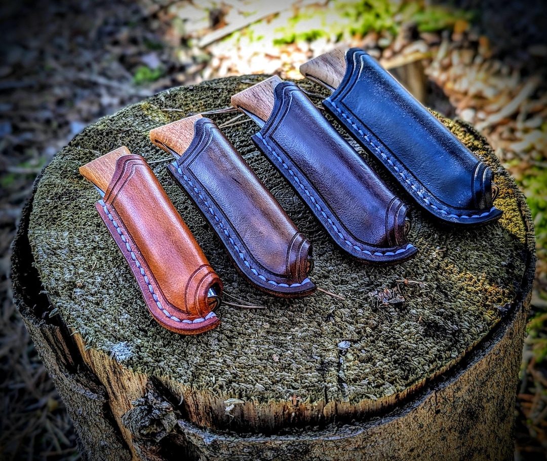 Leather Sheath for Opinel No7 - No12, Handmade, Opinel Cover - Etsy