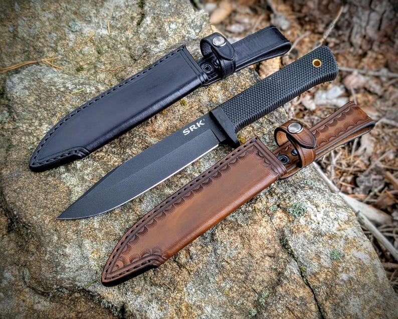 Leather Sheath for Cold Steel SRK, SRK Compact, Handmade - Etsy