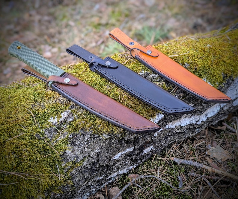 Handmade Leather Sheath for Cold Steel Recon Tanto Knife - Etsy
