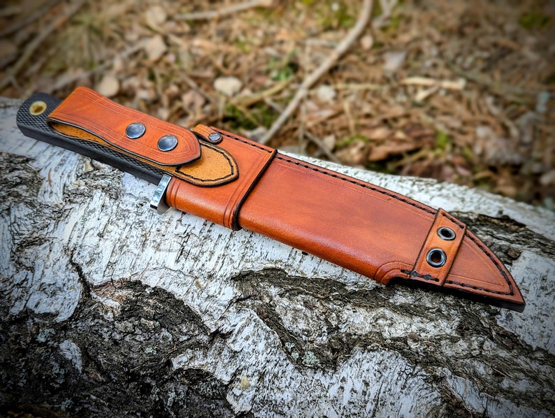 Handmade Leather Sheath for Cold Steel Recon Scout - Etsy Canada