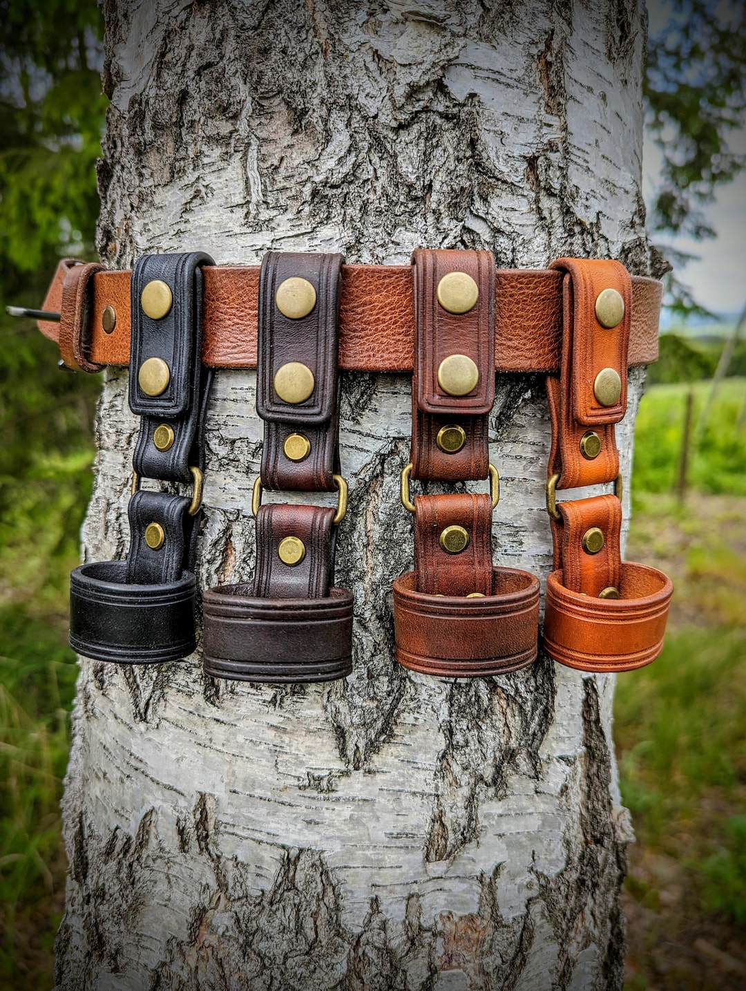 Handmade Leather Axe Belt Loop Holder: Cold Steel Tomahawk Sheath - Etsy