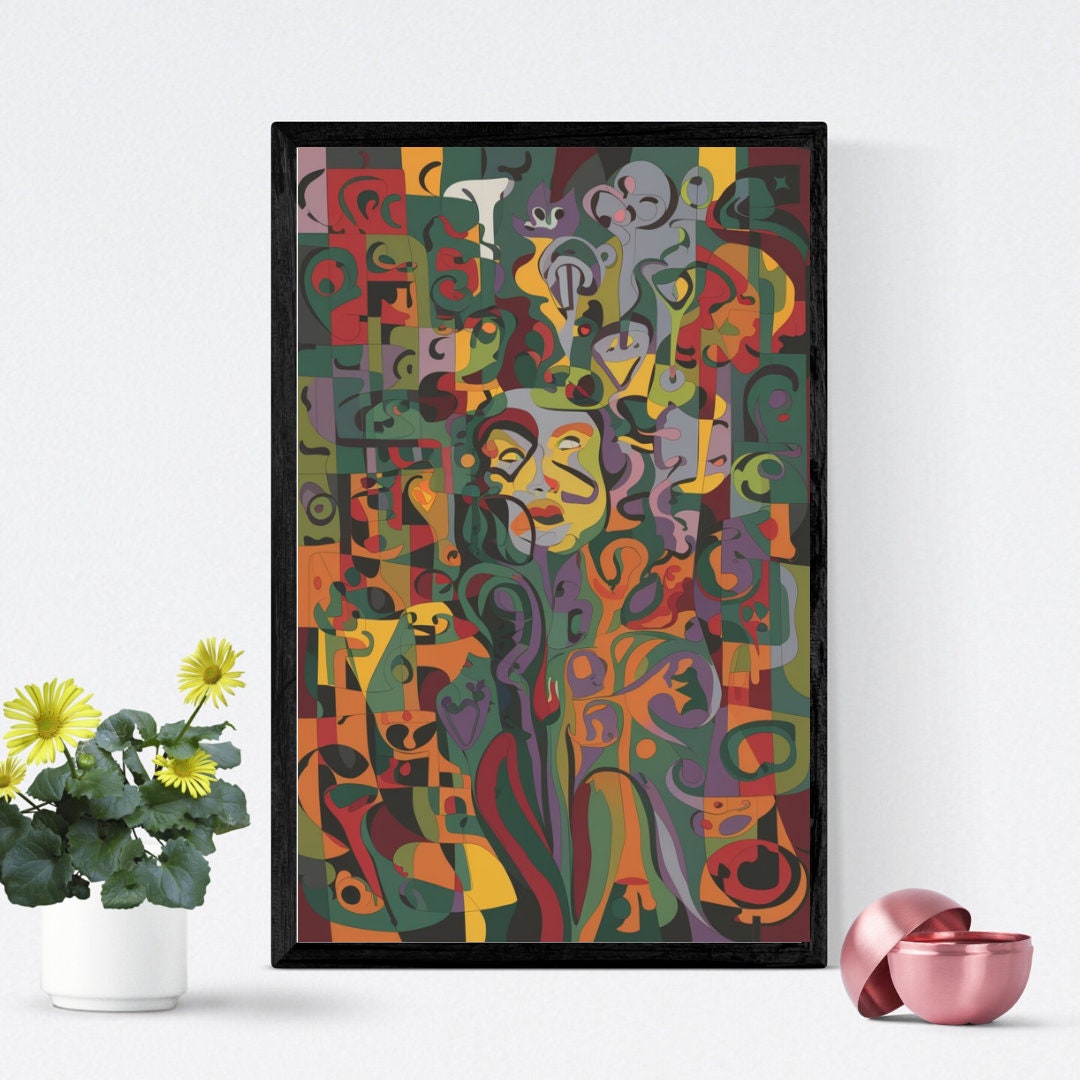Moms Abstract, Best Mothers Day Gift Best Mom Gift,wall Art Prints,best ...