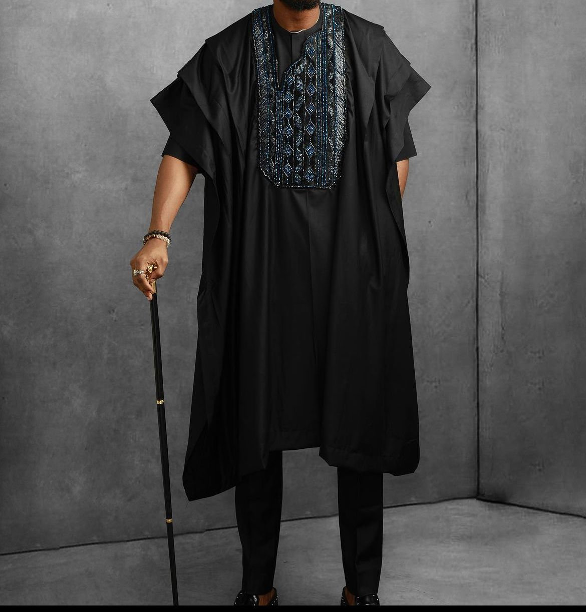 African Men Clothing, Agbada for Yoruba Groom & Groomsmen, Traditional ...