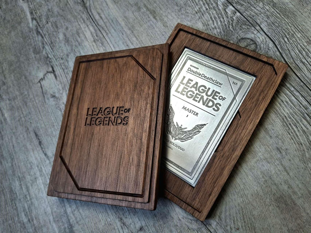 Custom Aluminum Player Ranking Card: Engraved Gamer Gift - Etsy