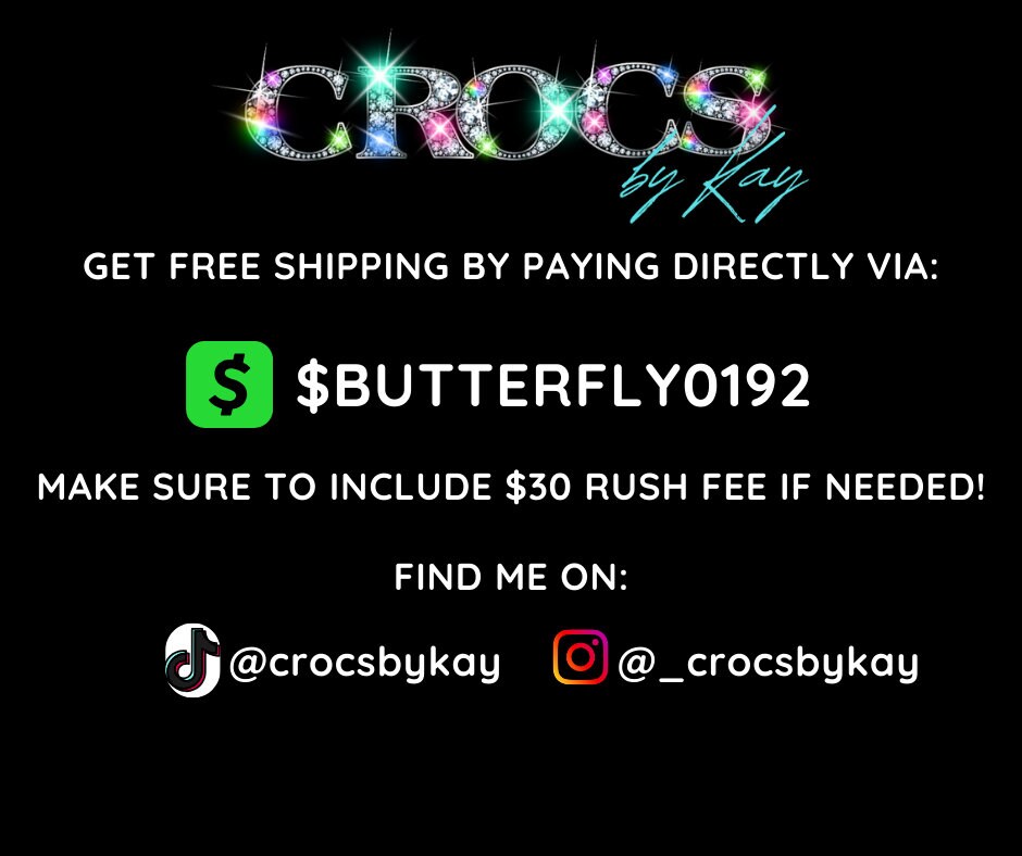 Custom Kids Crocs - Etsy