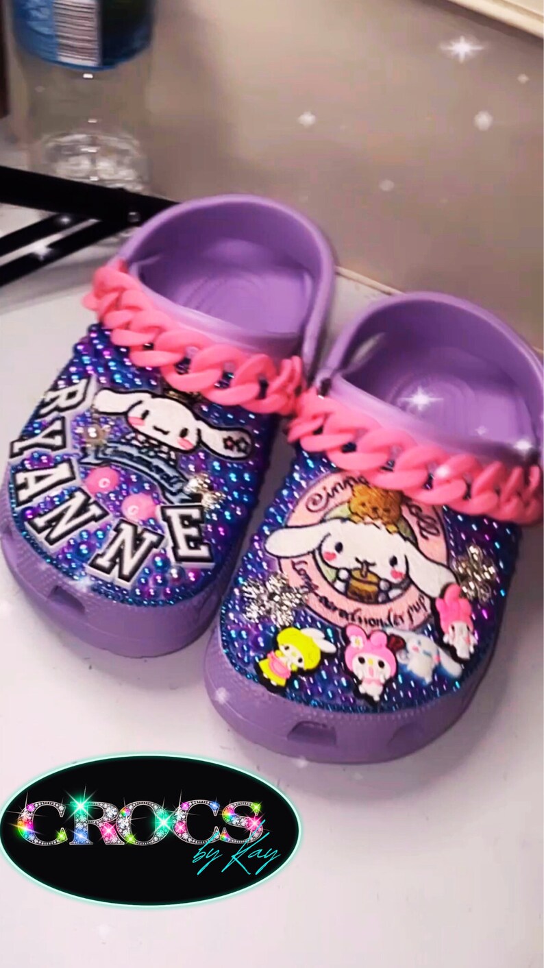 Custom Kids Crocs - Etsy