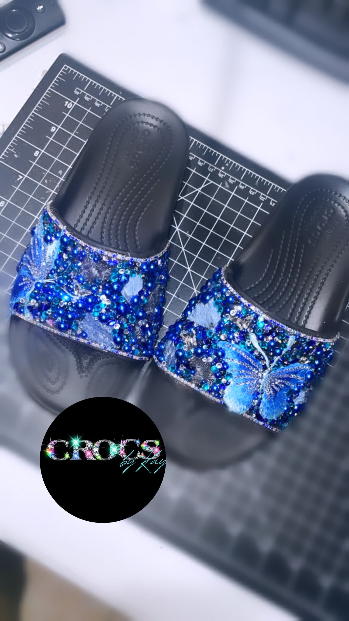 Custom Croc Slides - Etsy