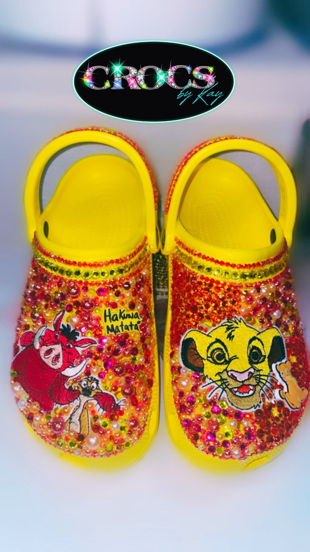 Custom Character Crocs - Etsy