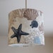 Ocean Lampshade, Coastal Lamp Shade, Beige Light Shade, Seaside Under ...