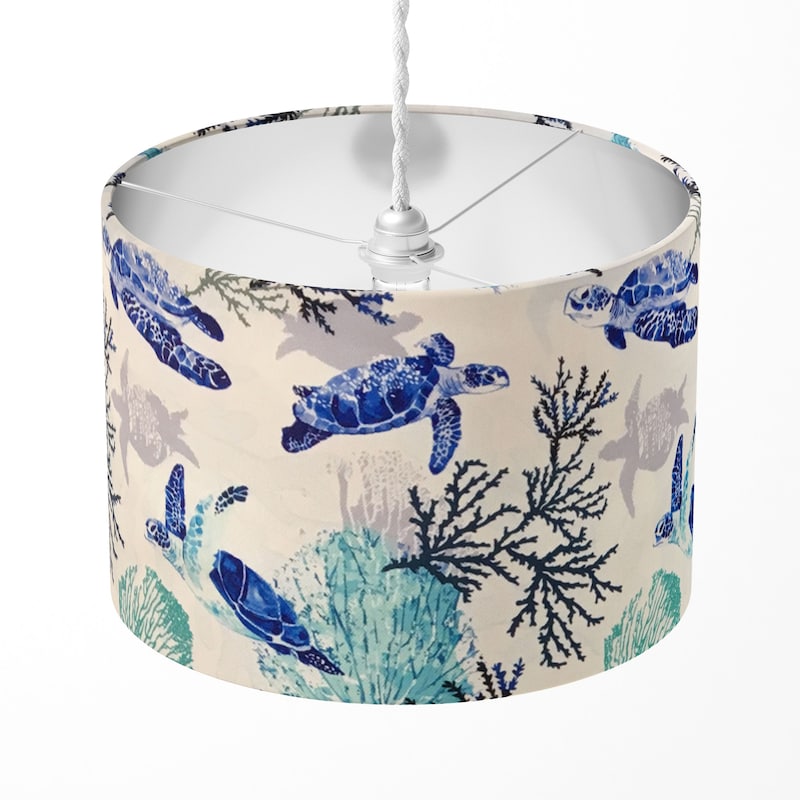 Coastal Coral Lamp - Etsy UK