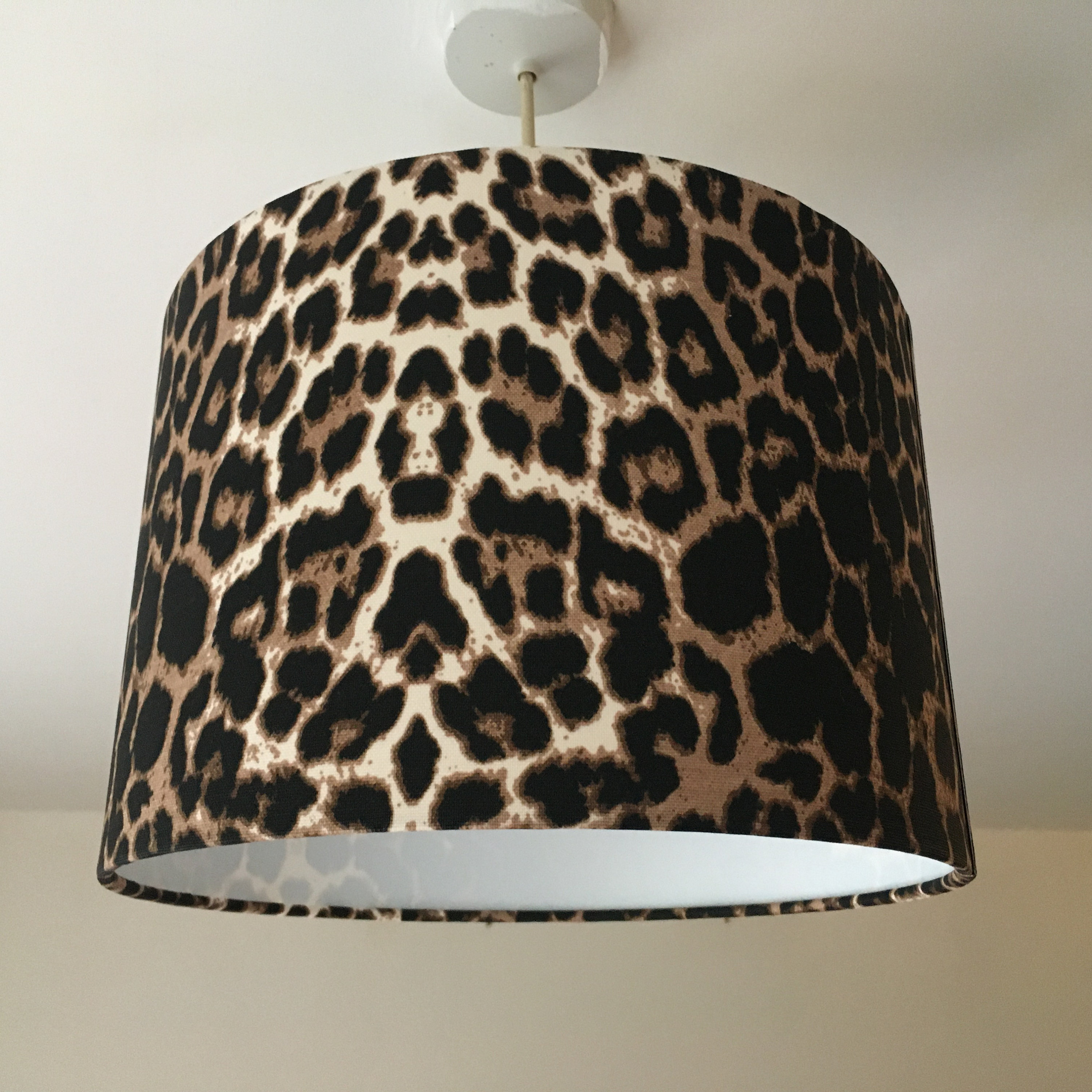 Animal Lampshade, Leopard Print Lamp Shade, Cheetah Light Shade, Brown ...
