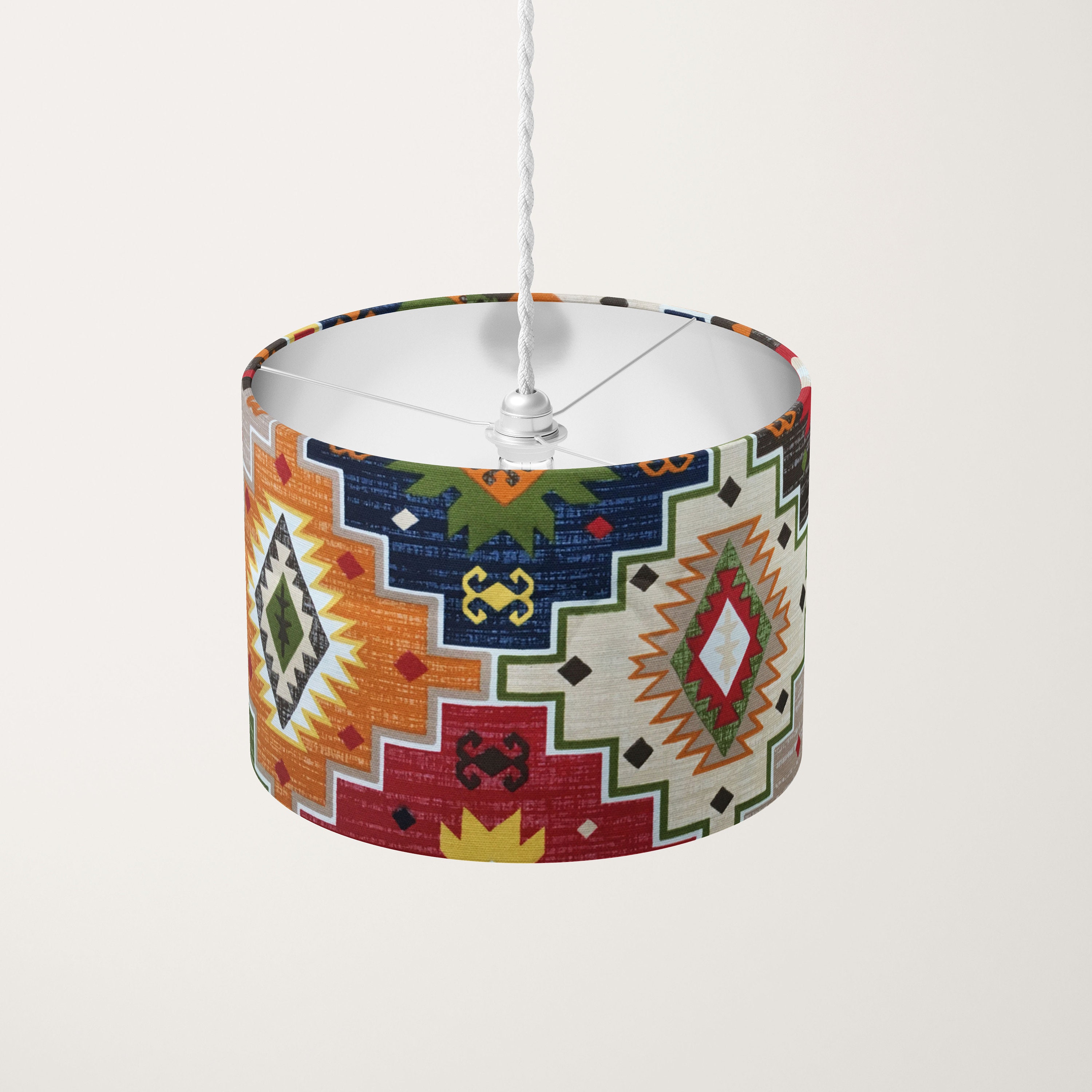 Aztec Lamp Shade Traditional Lampshade Turkish Lampshade - Etsy