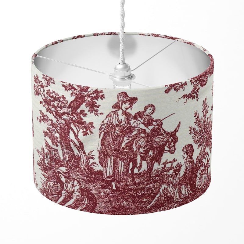 Country Lamp Burgundies - Etsy