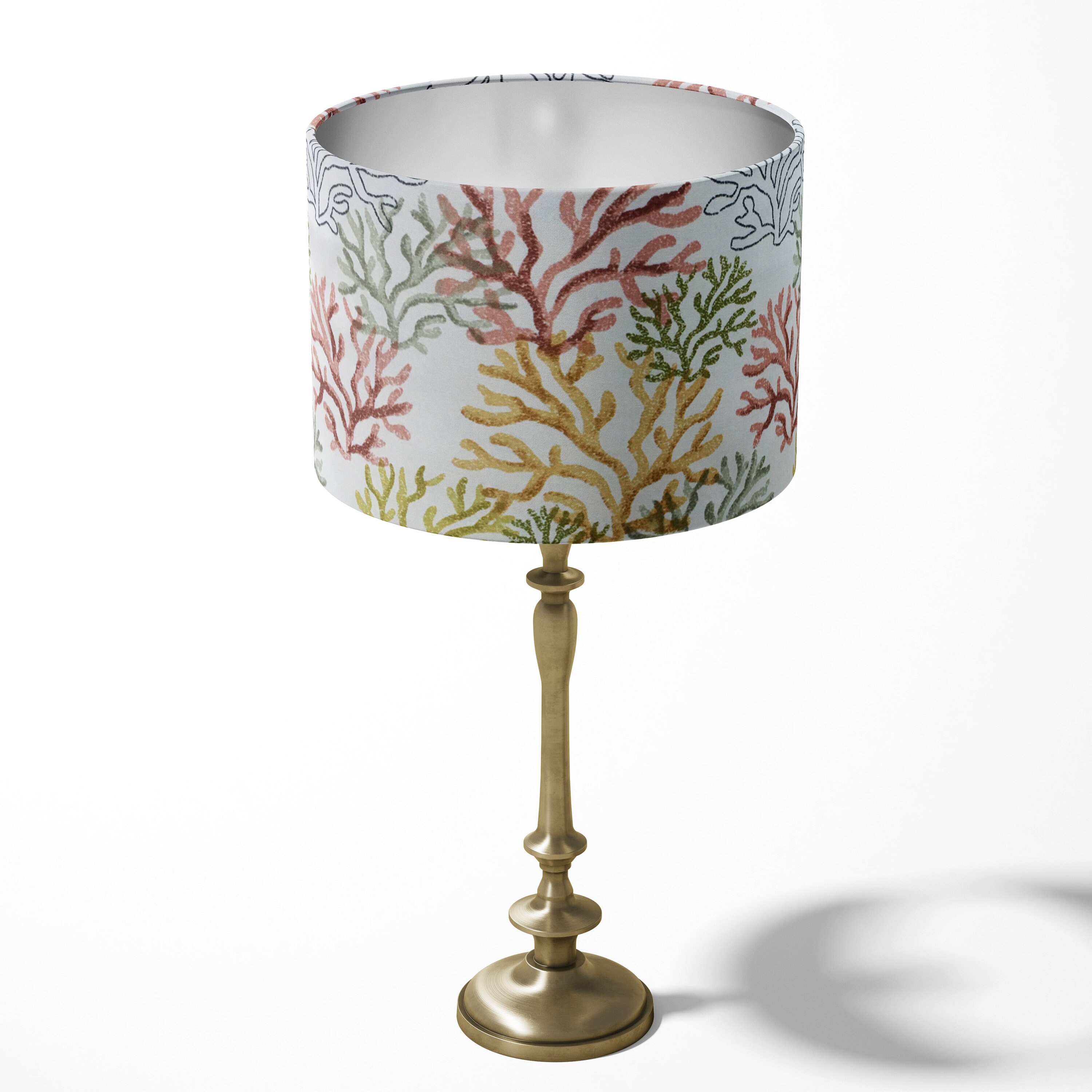 Coral Lampshade, Sea Lamp Shade, Beach Light Shade, Under the Sea Reef ...