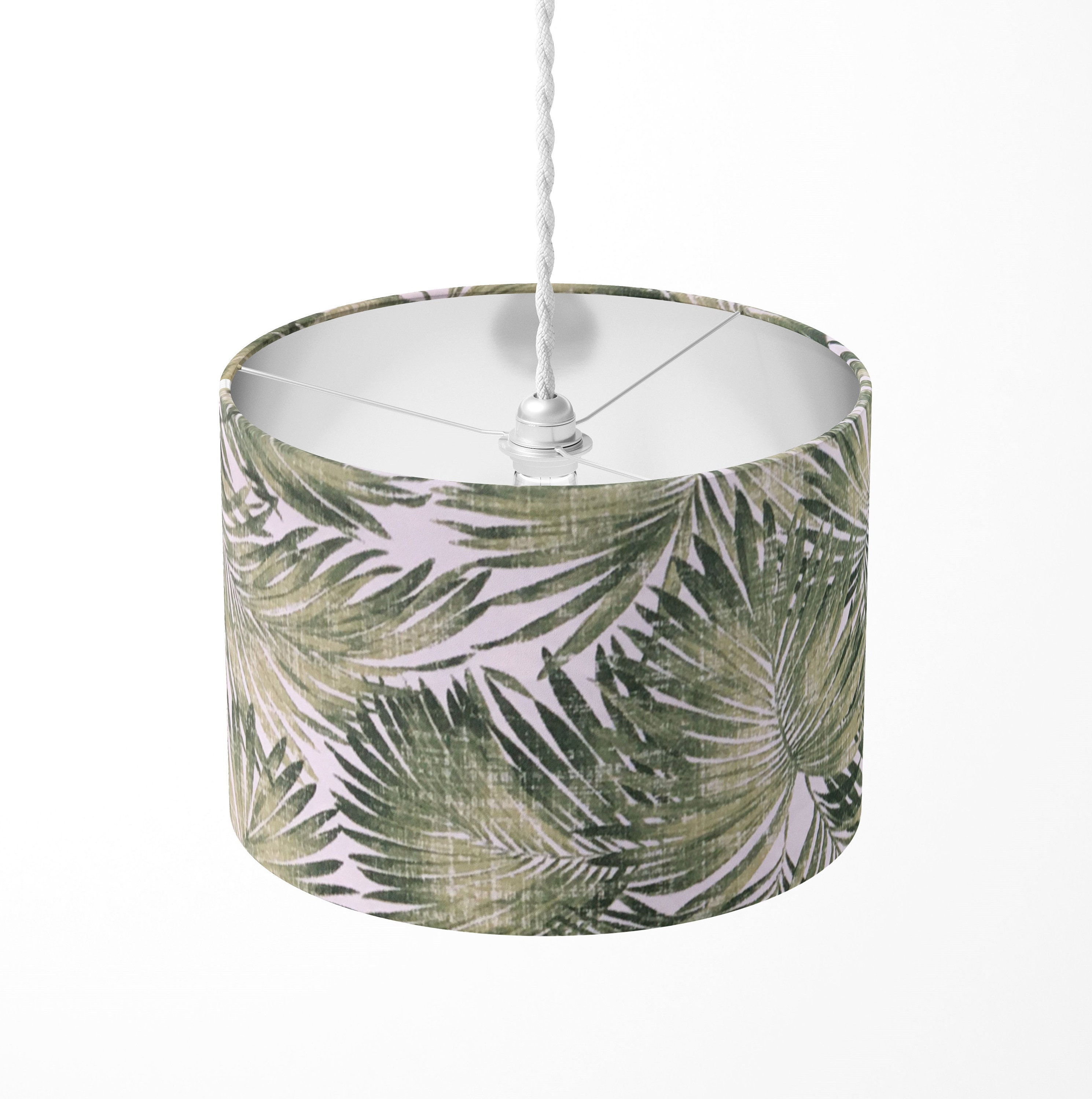 Tropical Lampshade, Leaf Lamp Shade, Green Light Shade, Jungle ...