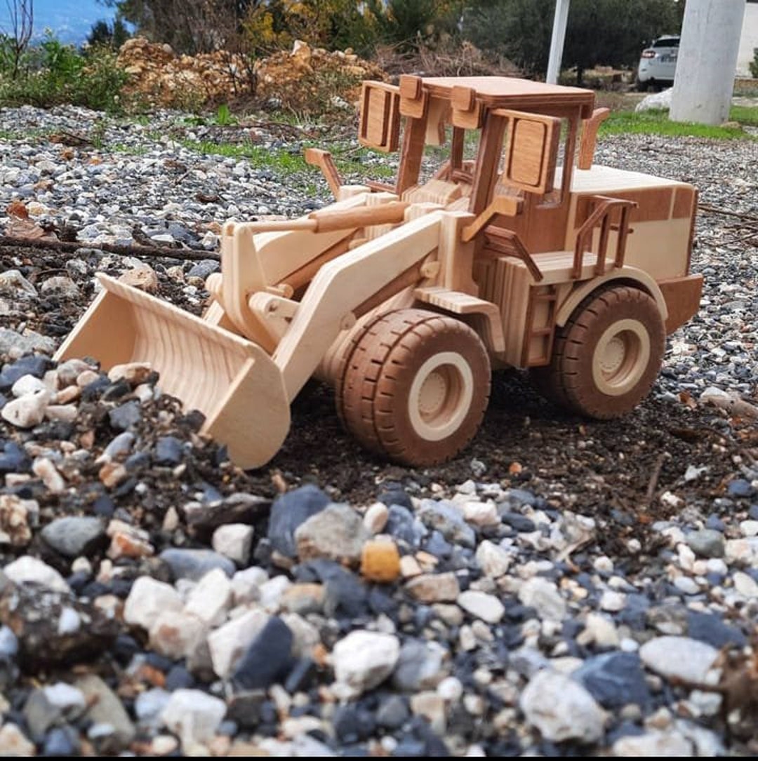 Unique Handmade Model Excavator - Etsy