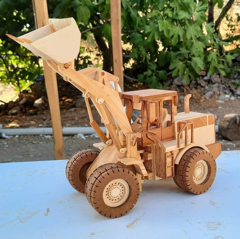 Unique Handmade Model Excavator - Etsy