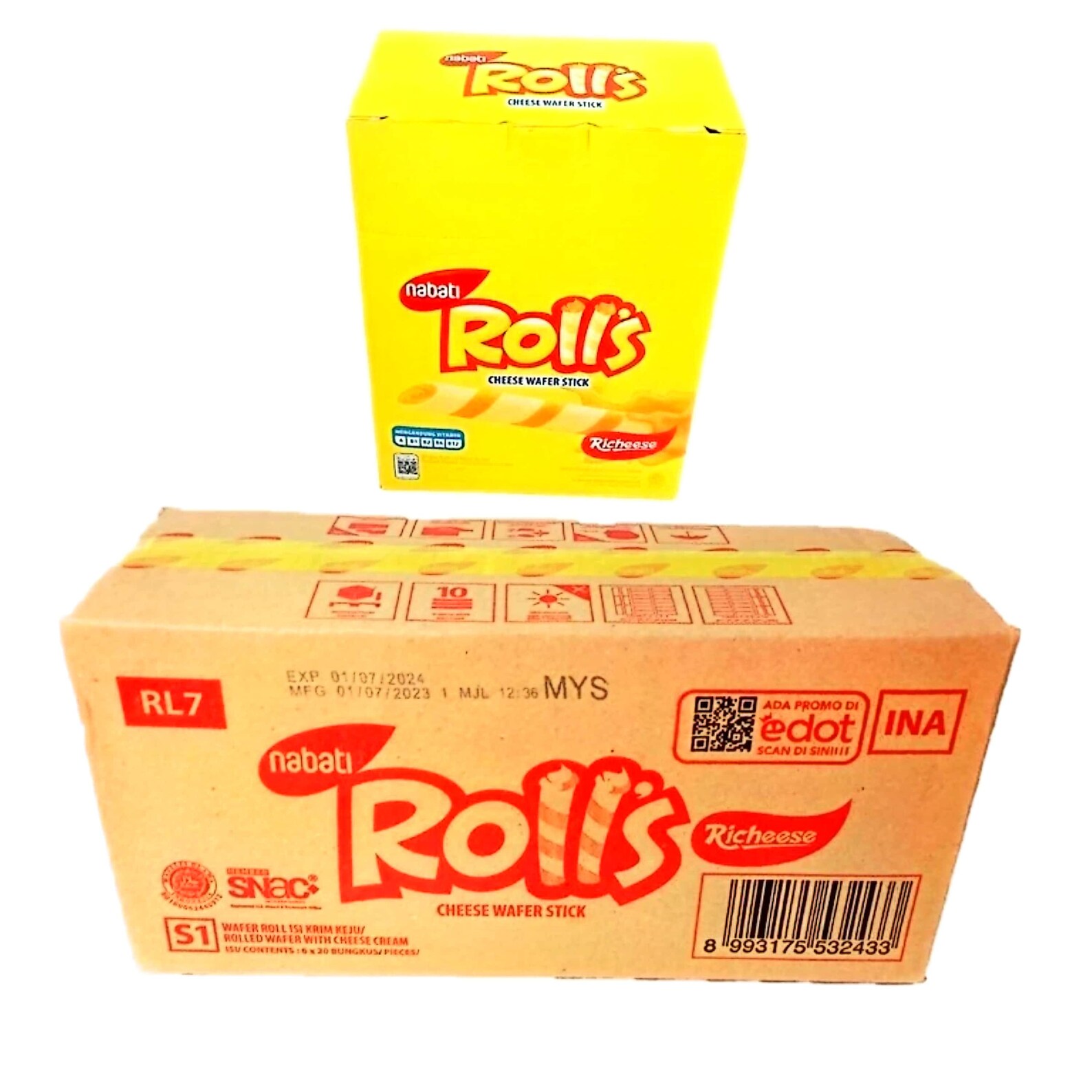 6 Box of Nabati Rolls Wafer Stick Richeese With 20 Pieces Each Box - Etsy