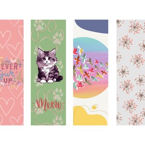 Printable Bookmarks / Bookmarks Set/instant Download for Book Lovers - Etsy