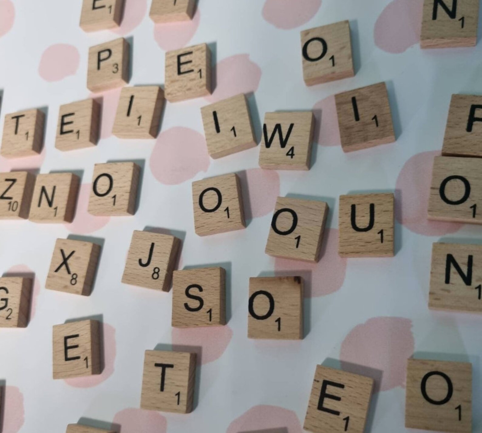 Wooden Scrabble Tiles Letters for Crafts Choose Your Tiles, Scrabble ...