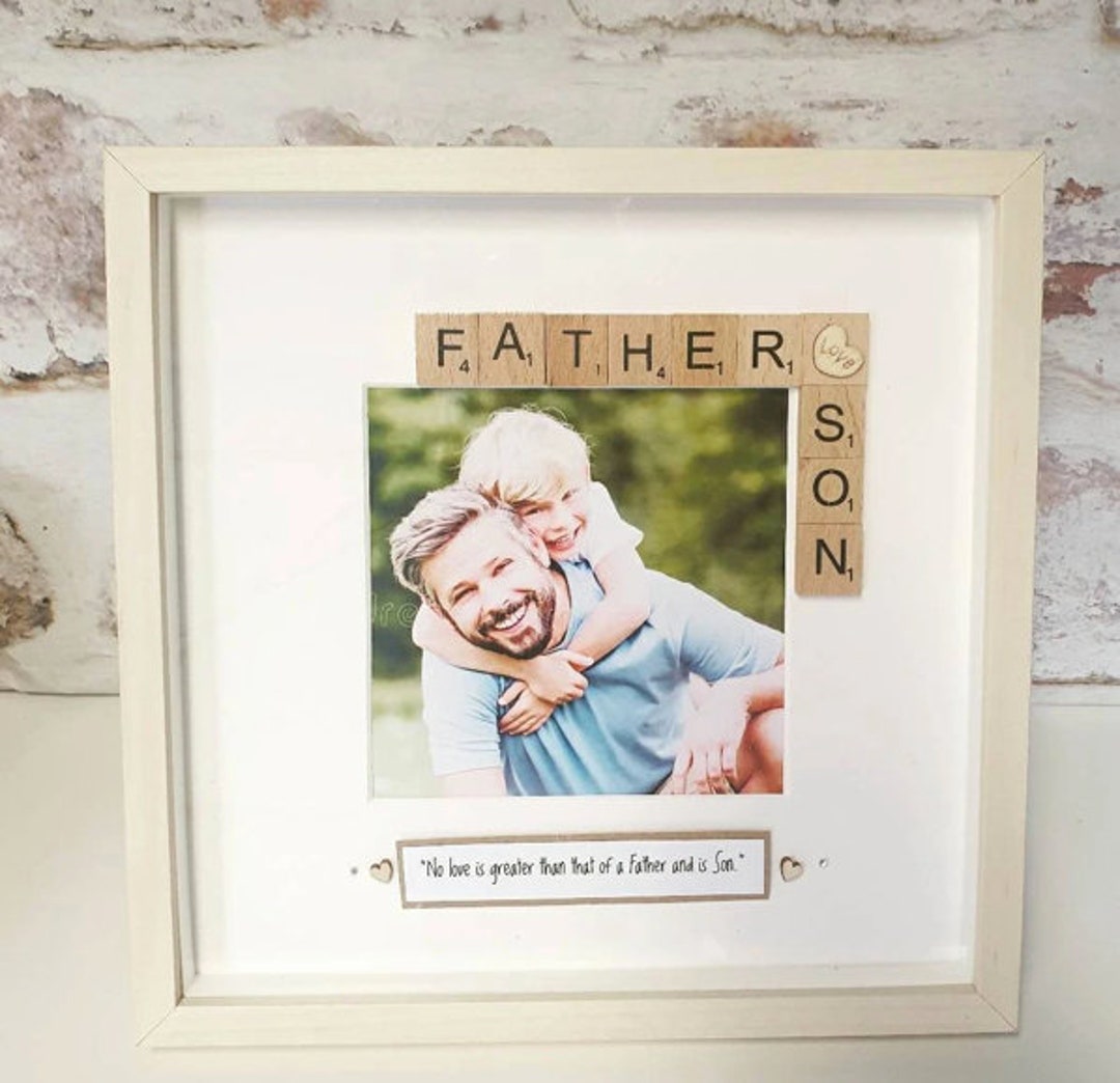 Father and Son Frame, Fathers Day Gifts, 1st Fathers Day, Father's Day ...