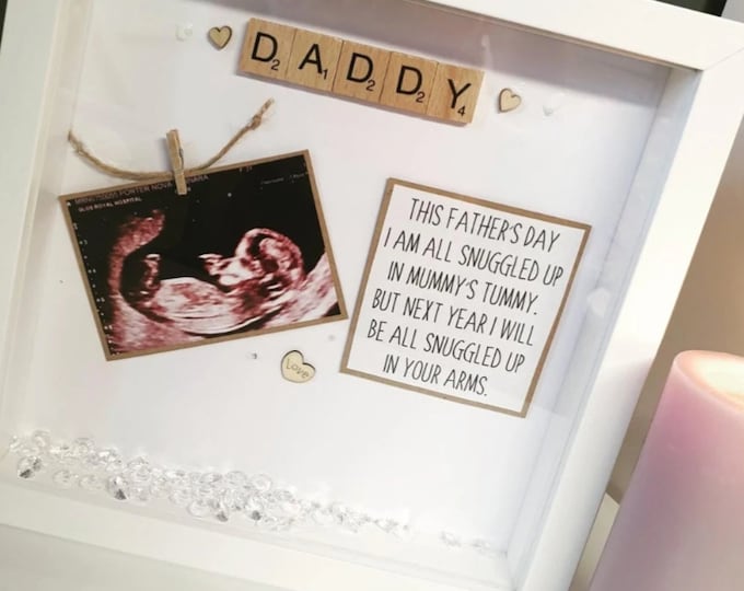 Father's Day Gift, Baby Scan Frame, Baby Scan, Baby Scan, Baby ...