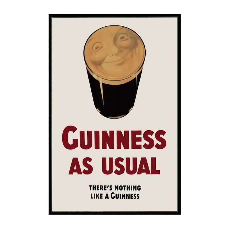 Guinness Print - Etsy UK