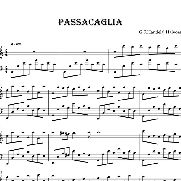 Passacaglia - Etsy