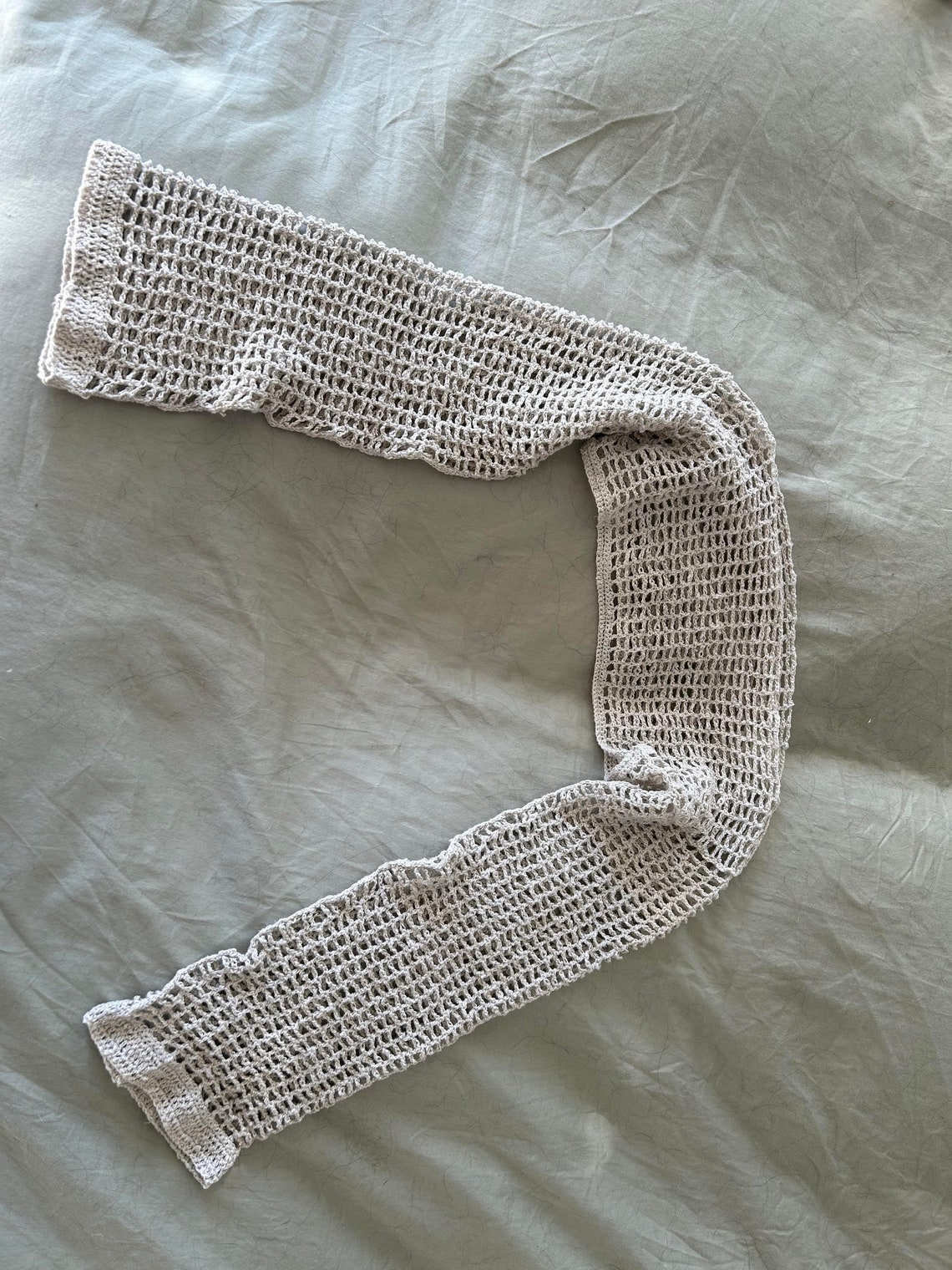 Crochet Mesh Half Sweater Pattern | Boho Chic (instant Download) - Etsy