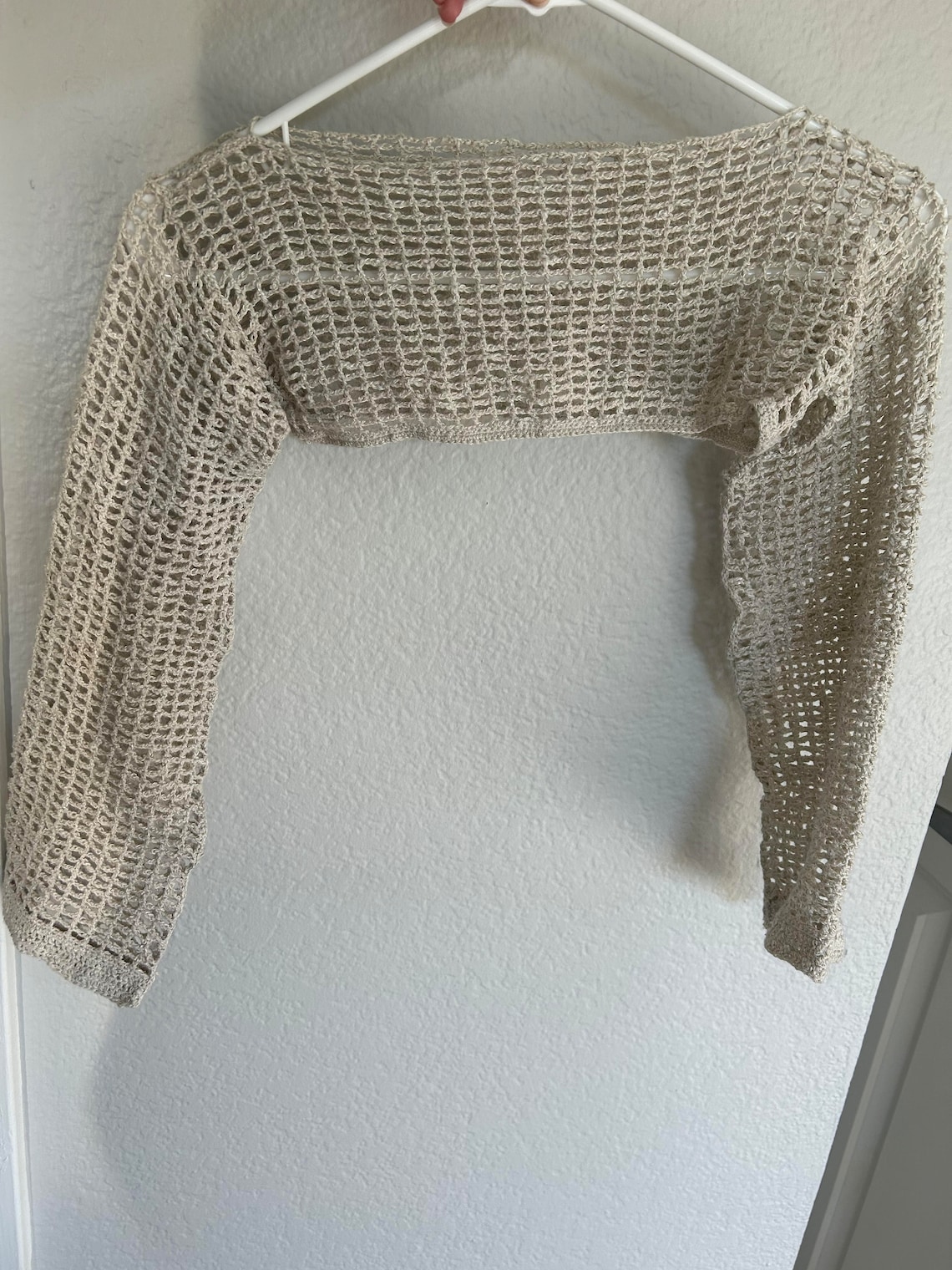 Mesh Half Sweater Crochet Pattern | Boho Chic DIY | Summer Layering ...