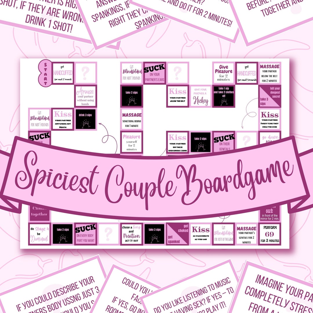 Spicy Couple's Drinking Game: 20 Extra Cards (printable) - Etsy