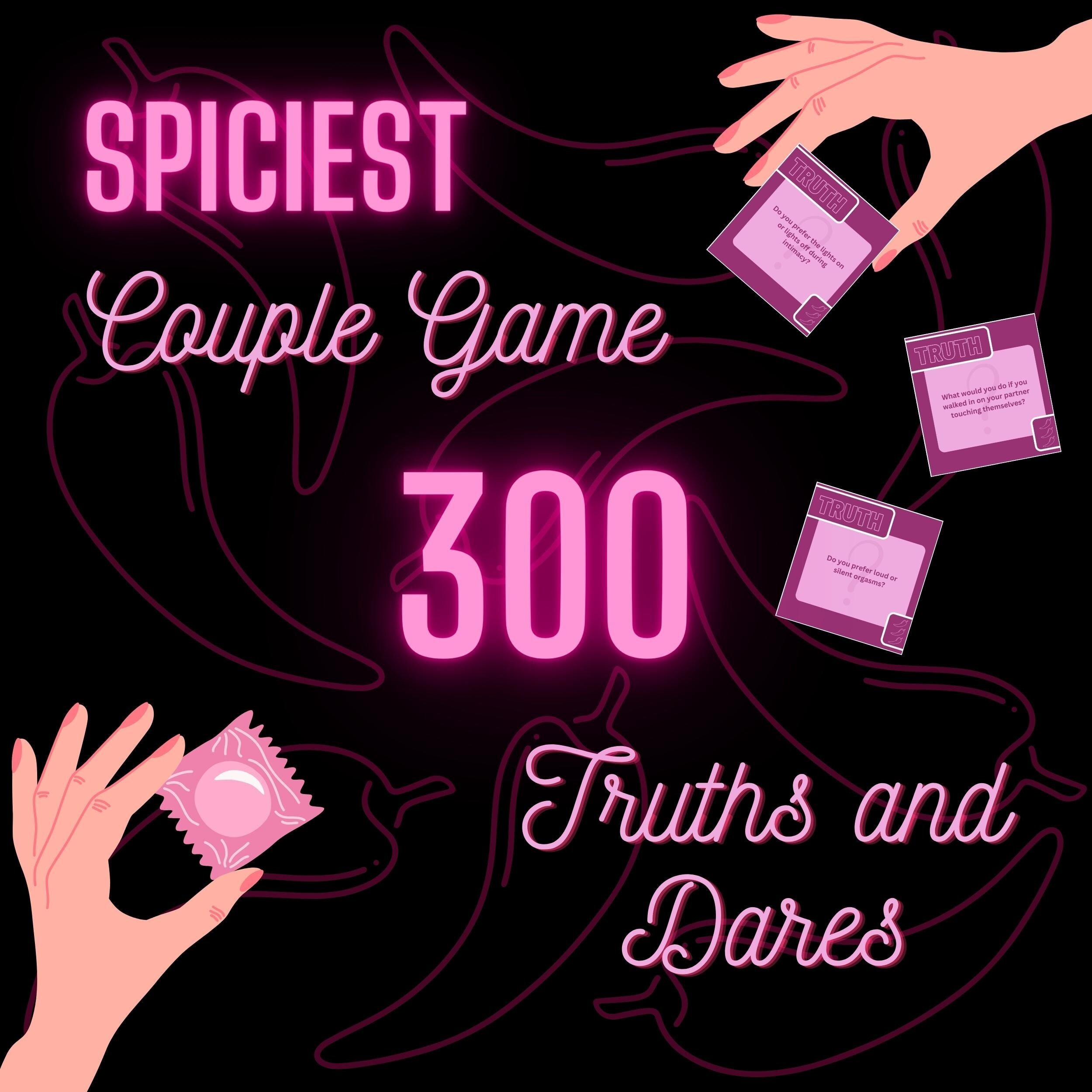Spicy Truth or Dare Couple Game - Etsy