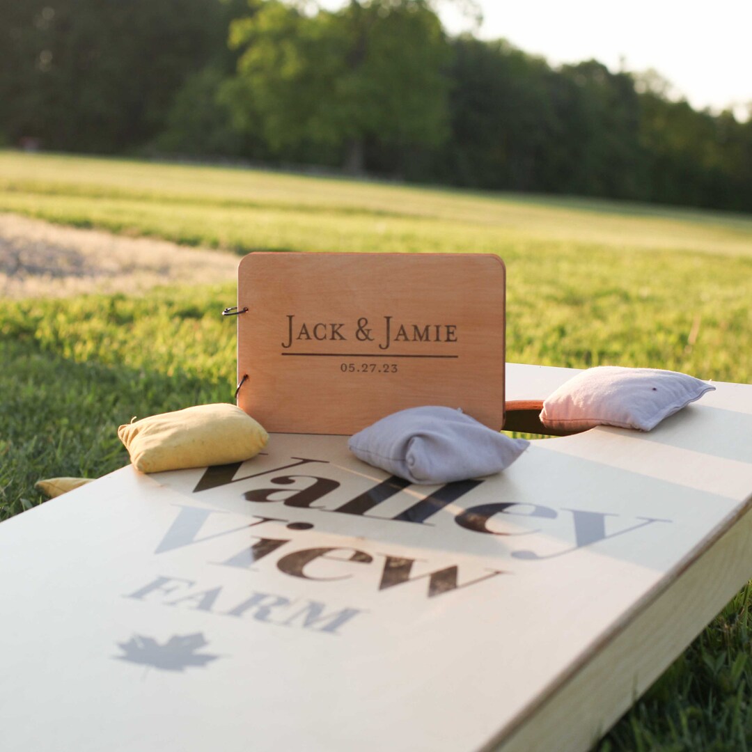 Custom Light Wooden Engraved Wedding Albums - Etsy
