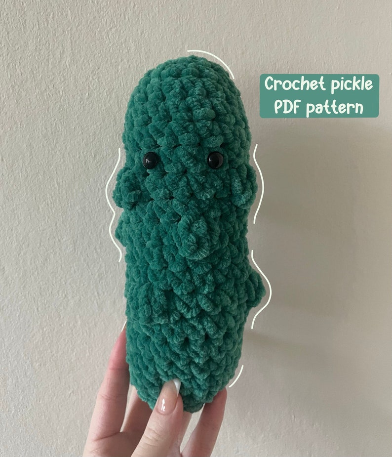 Crochet Pickle PDF Pattern - Etsy