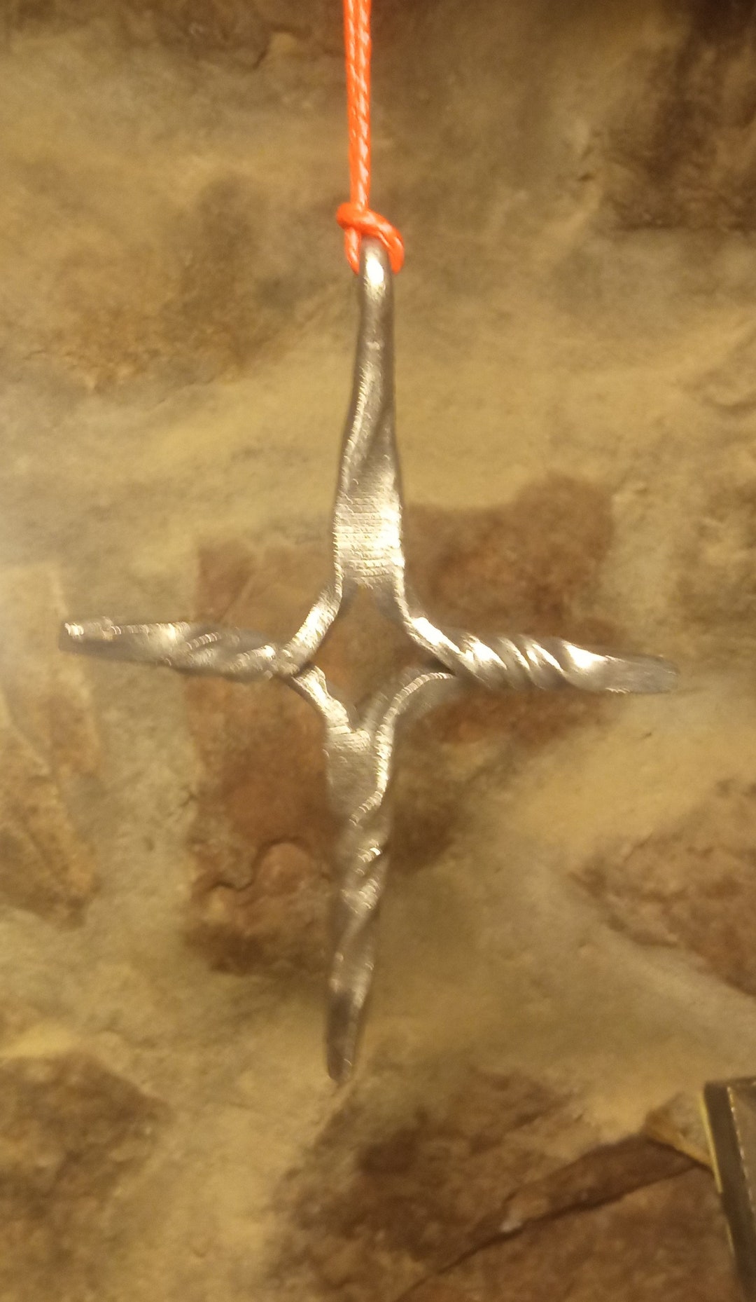 Hand Forged Fredericks Cross , Blacksmith Made Split Cross - Etsy
