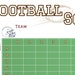 Football Squares, Printable Big Game Squares, Downloadable Football ...