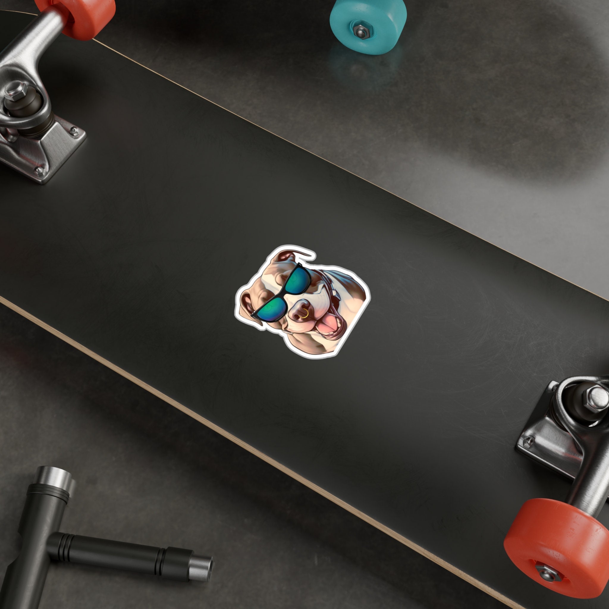 American Bully Die-cut Sticker, American Bullie Dog, Americanbully Dog ...