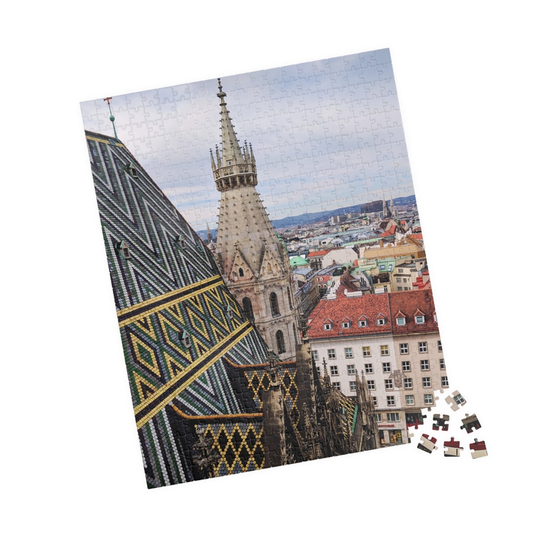 Vienna Puzzle (vertical) - St. Stephen's Cathedral Roof (500, 1014 ...