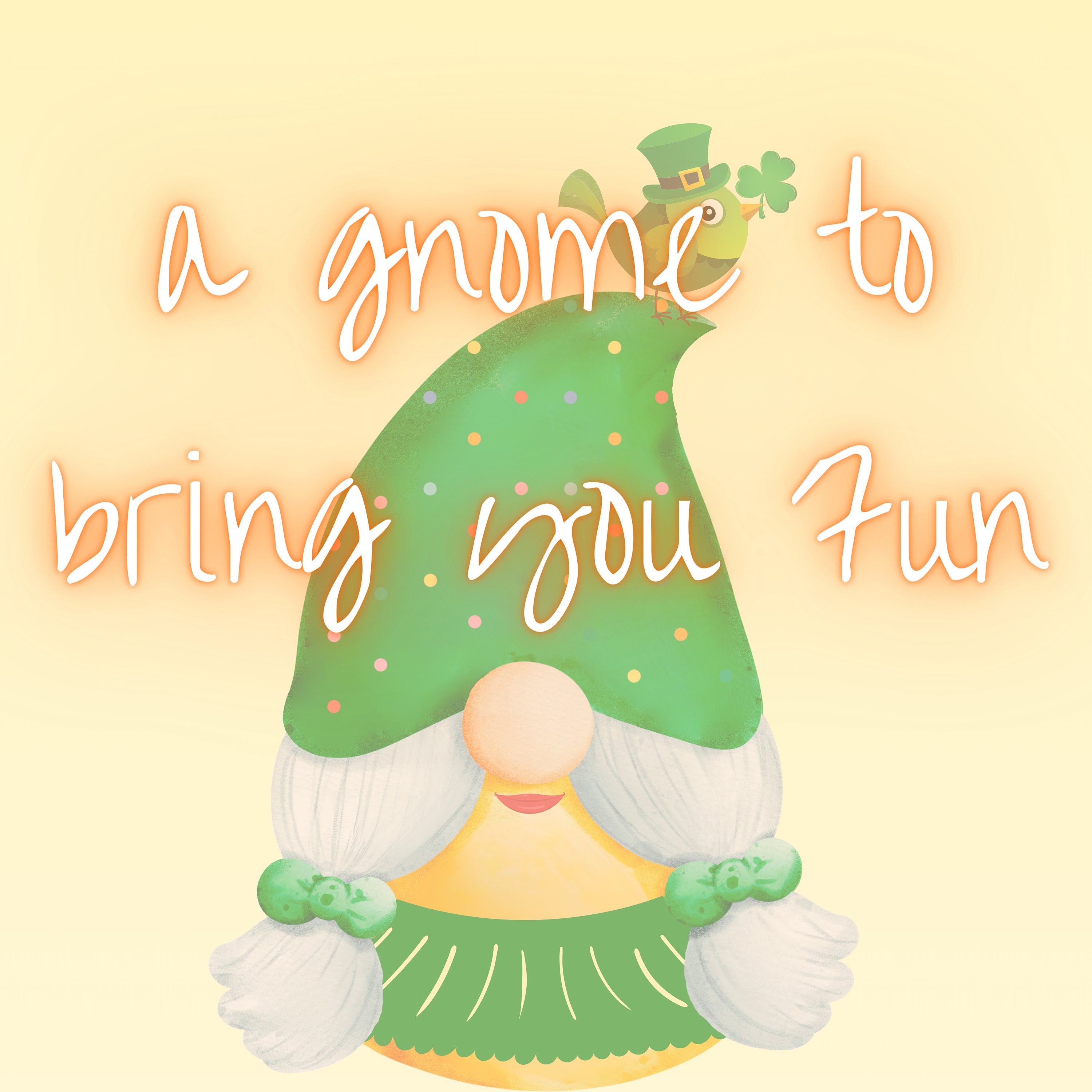 Gnome Images St Patrick PNG Bundle, Cute Fun Stpatricks Day Gnomes ...