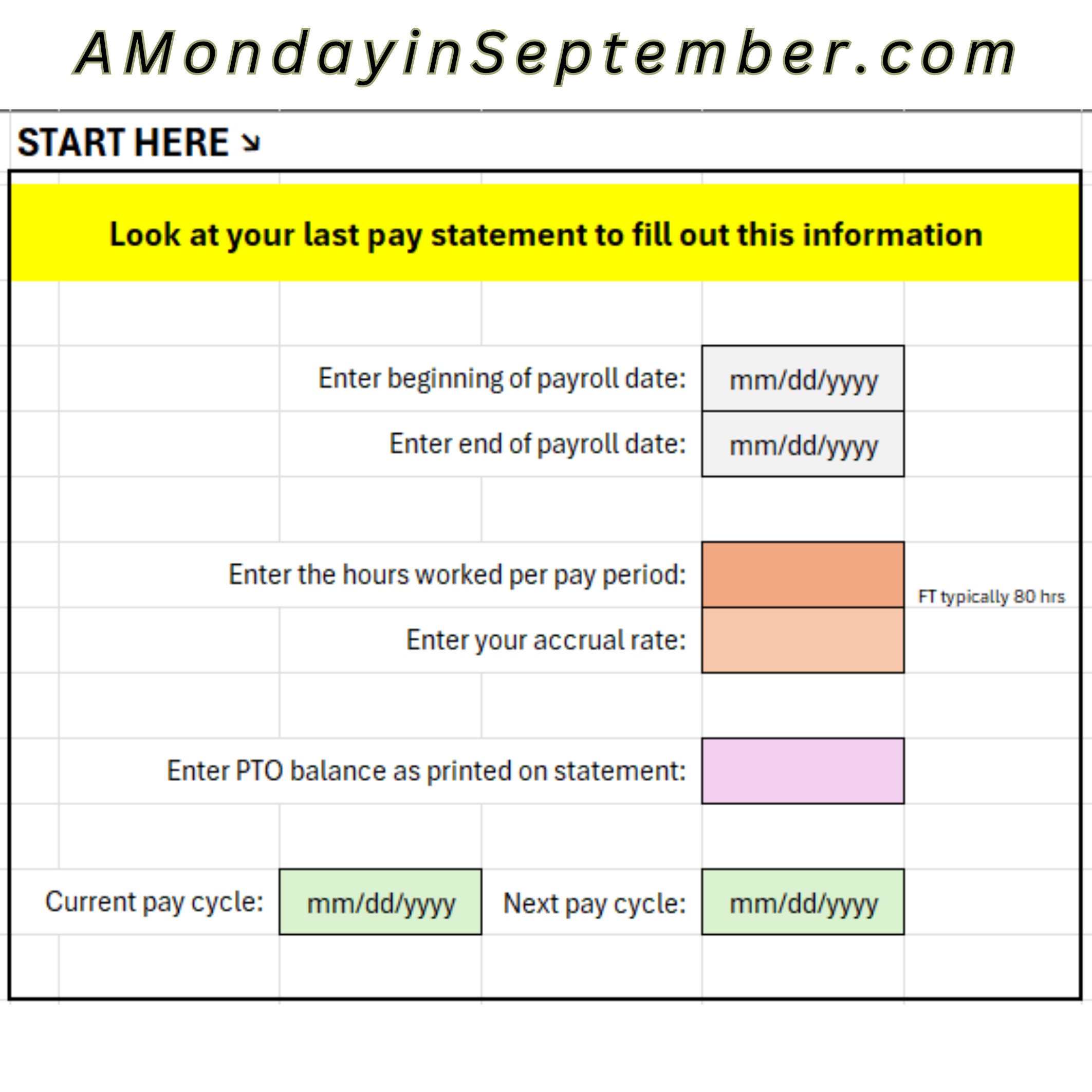 PTO Predictor, PTO Projector, Personal Time off Tracker for Work ...