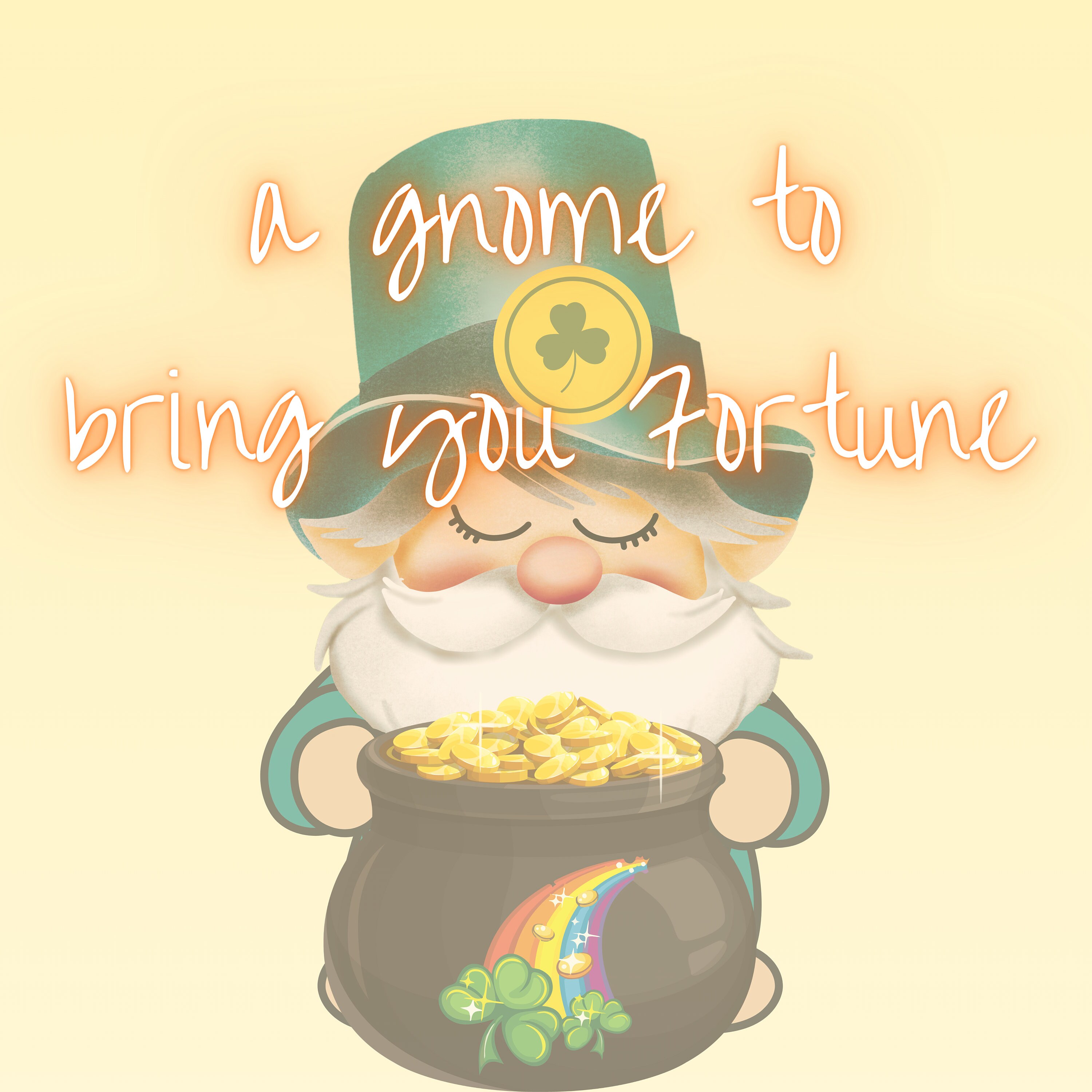 Gnome Images St Patrick PNG Bundle, Cute Fun Stpatricks Day Gnomes ...