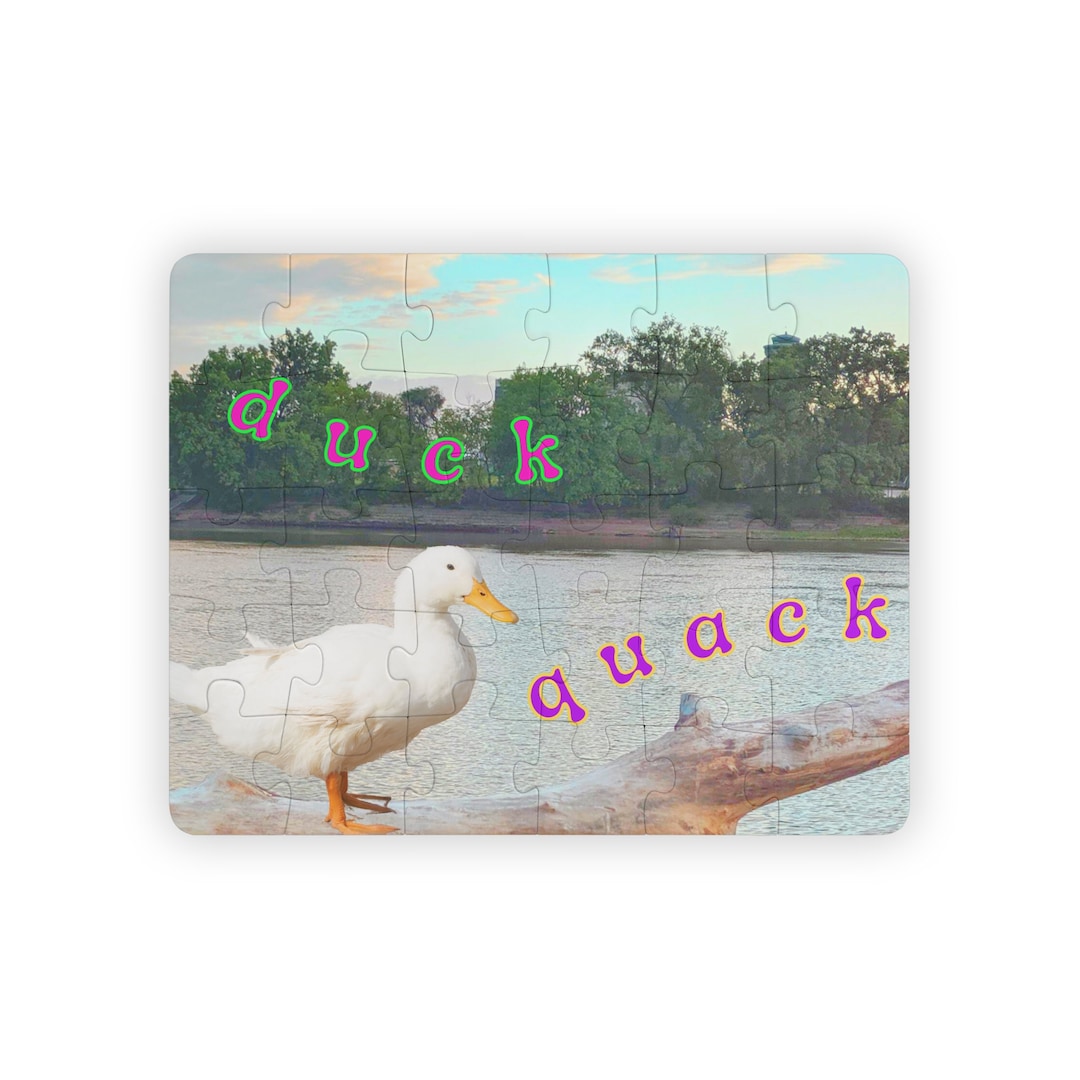 Duck Kids Puzzle, Farm Animal Toddler Puzzle, Animal Puzzles for ...