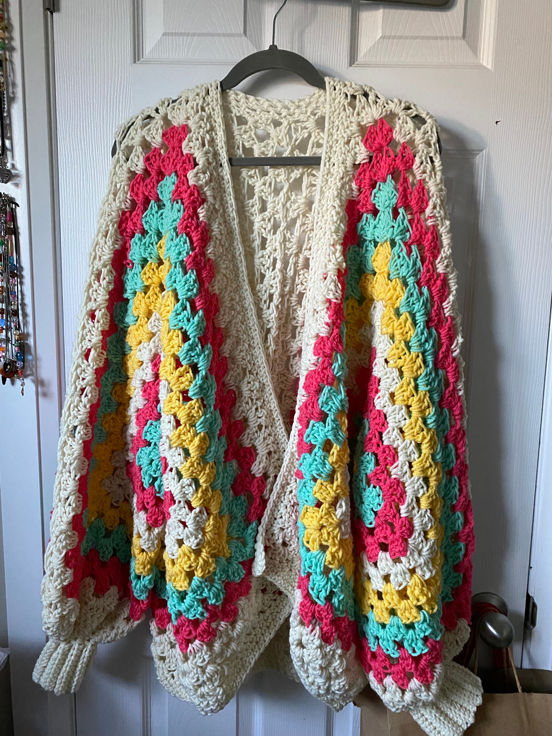 Custom Crochet Cardigans - Etsy