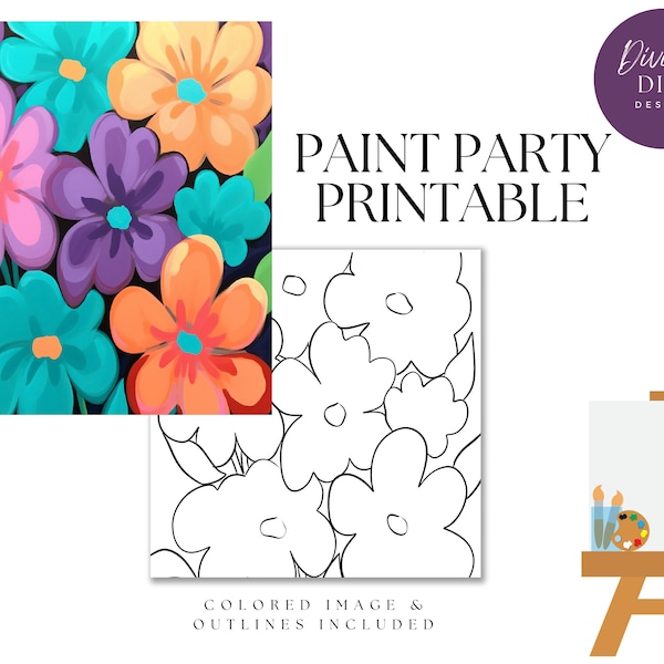 Paint Party - Etsy
