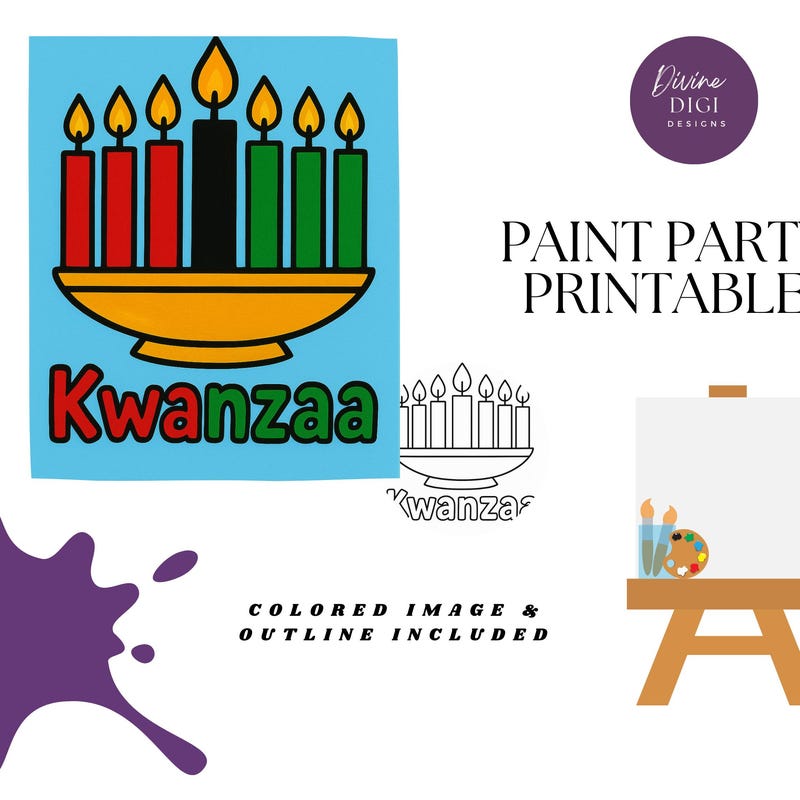 Kwanzaa Paintings - Etsy