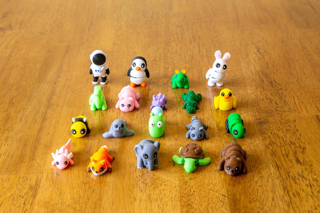 Pocket-sized Animals Wiggles - Etsy